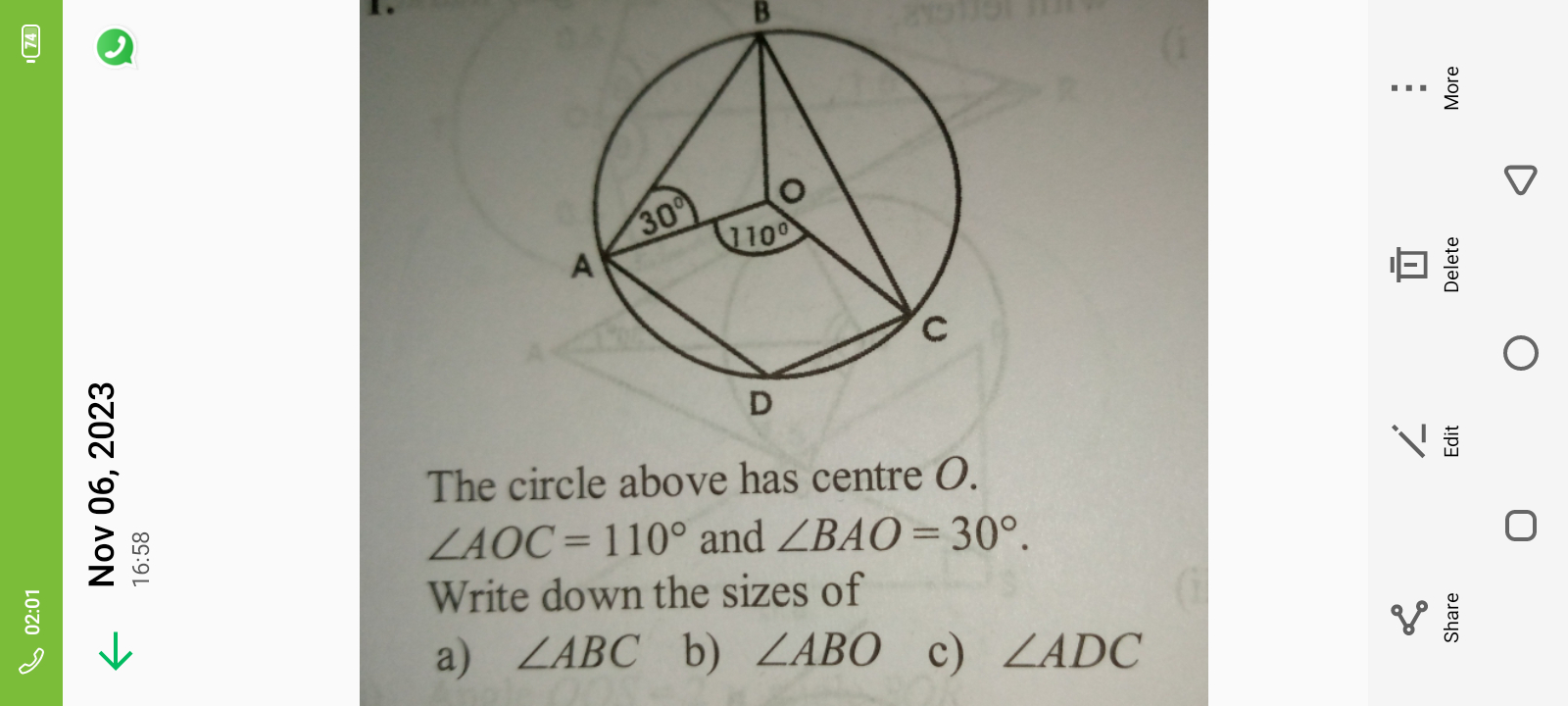 Solved solve | Chegg.com