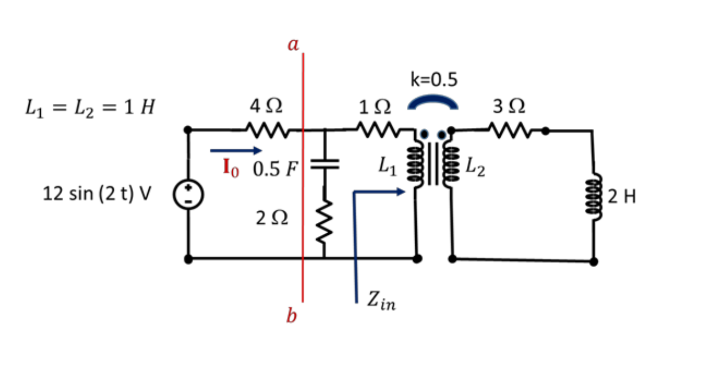 Solved Convert the following circuit into the phasor | Chegg.com
