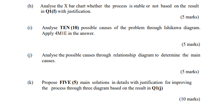Solved Q1 Statistical Process Control (SPC) is a powerful | Chegg.com