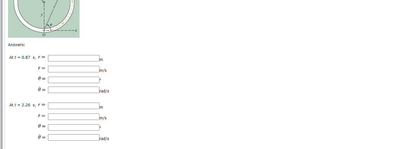 Solved Chapter 2, Practice Problem 2/072 The particle P | Chegg.com