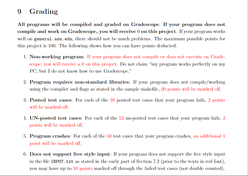 CSE310 Project 1: Modular Design, File I/O, Memory | Chegg.com