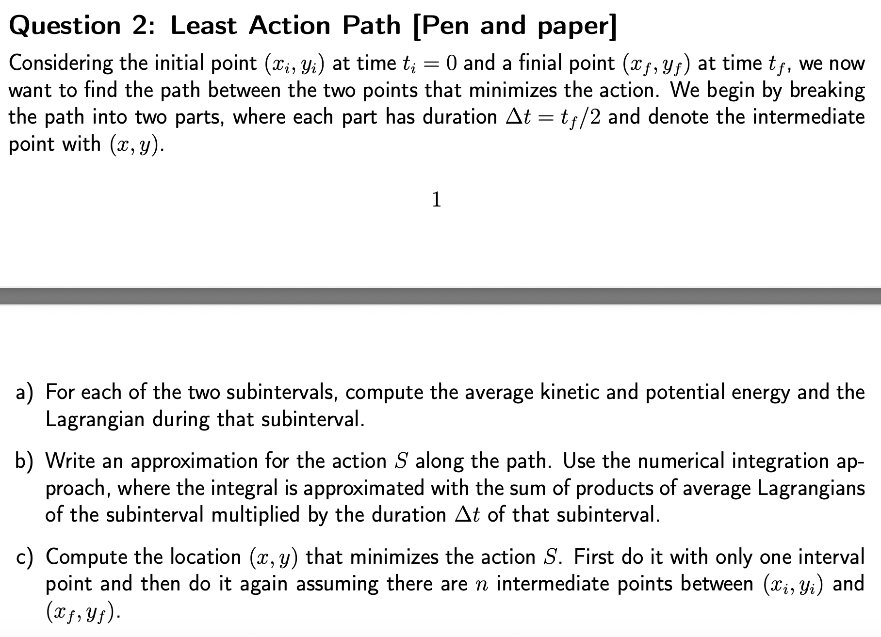 Solved In this exercise, you will verify the Principle of | Chegg.com