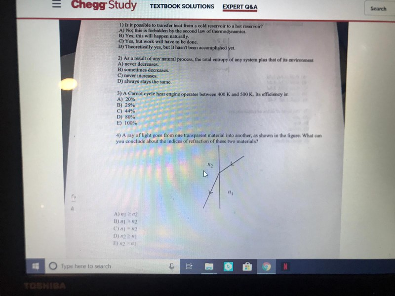 Solved E Chegg Study TEXTBOOK SOLUTIONS EXPERT Q&A Search 1) | Chegg.com