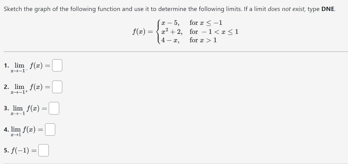 Solved Sketch the graph of the following function and use it | Chegg.com