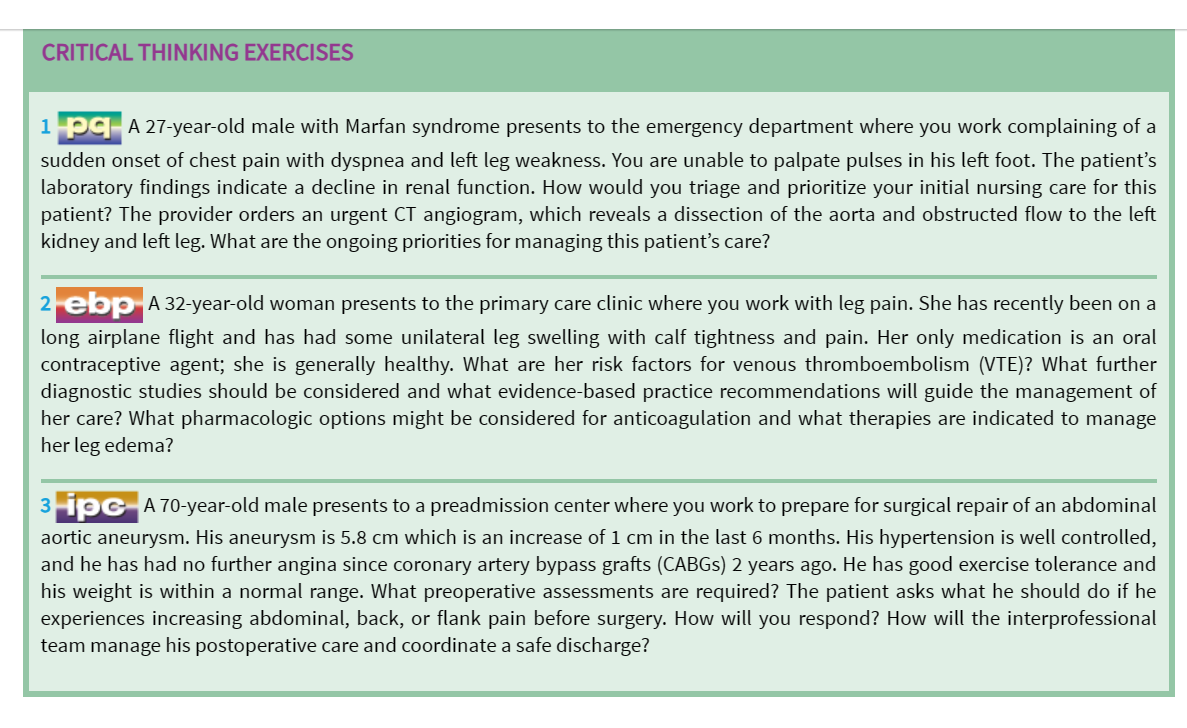 [Solved]: 1 C A 27-year-old male with Marfan syndrome prese