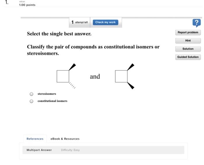 Solved .00 points 1 attempt left Check my work 2 Report | Chegg.com