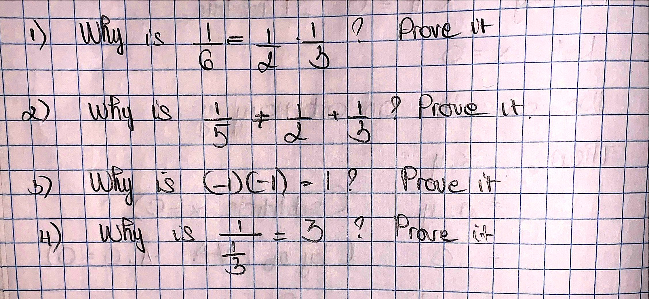 Solved Why is 16=12*13 ? ﻿Prove itWhy is 15≠12+13 ? ﻿Prove | Chegg.com