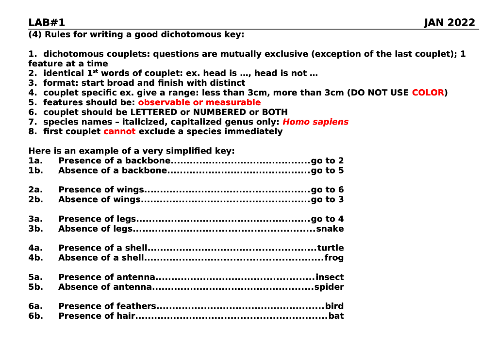 Solved LAB#1 JAN 2022 (4) Rules for writing a good | Chegg.com