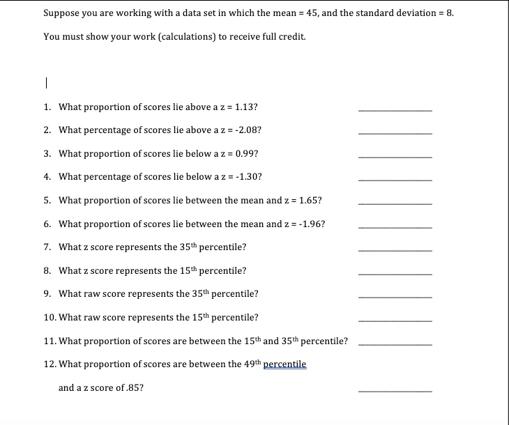 Solved Suppose You Are Working With A Data Set In Which The 