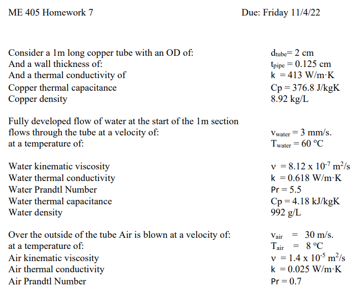ME 405 Homework 7 Due: Friday 11/4/22 Consider a 1m | Chegg.com ME 405 Homework 7 Due: Friday 11/4/22 Consider a 1m | Chegg.com