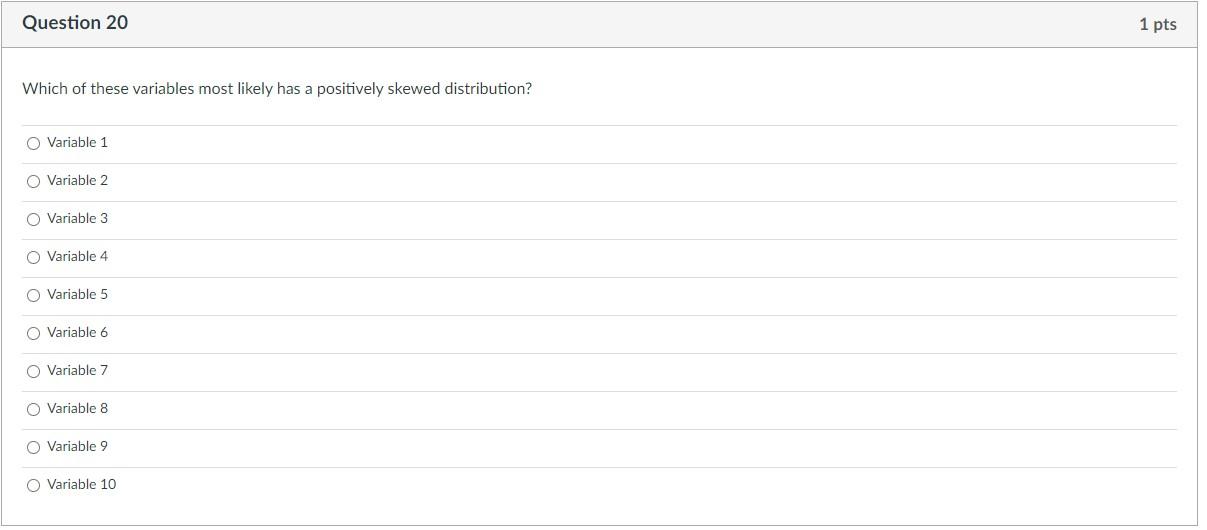 Solved You would like to determine the SD for the variable | Chegg.com