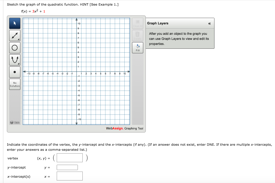 Solved Sketch the graph of the quadratic function. HINT (See | Chegg.com