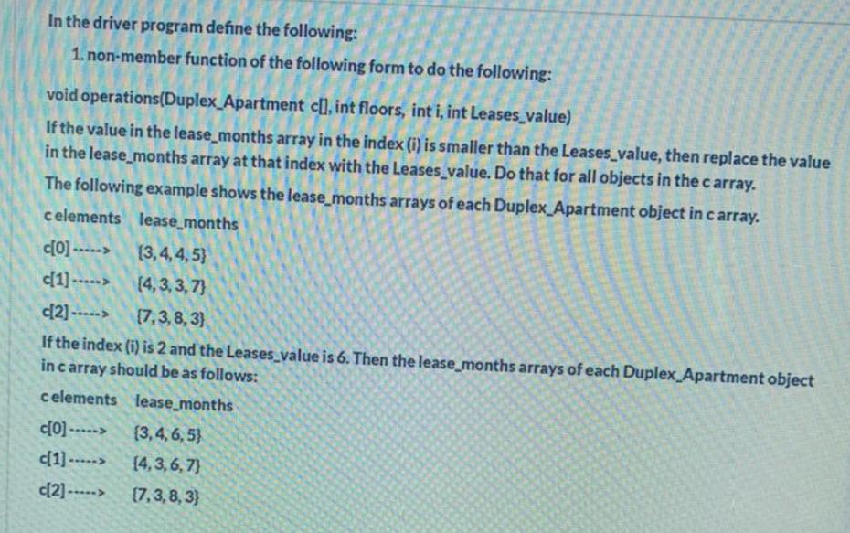 Solved 1.0 Class definition (header files contents) -- 16 | Chegg.com