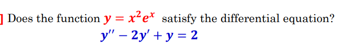 Solved Dif. Eq. Math Question - Could you should steps so I | Chegg.com