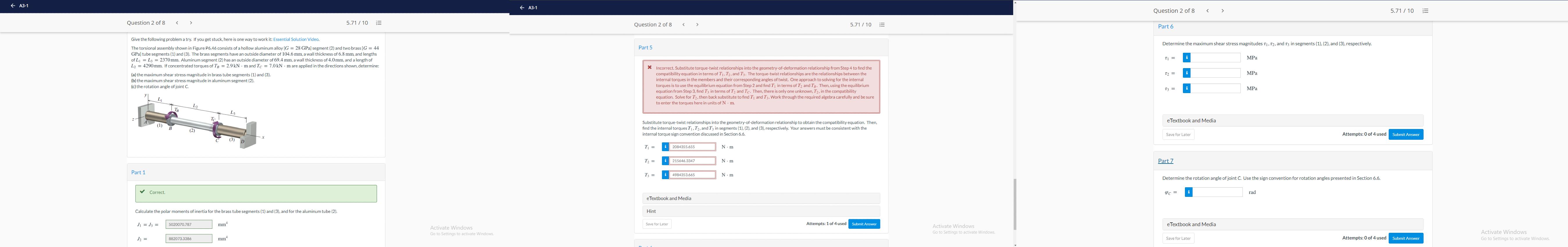 Solved f A3-1 + A3-1 Question 2 of 8 5.71 / 10 E | Chegg.com