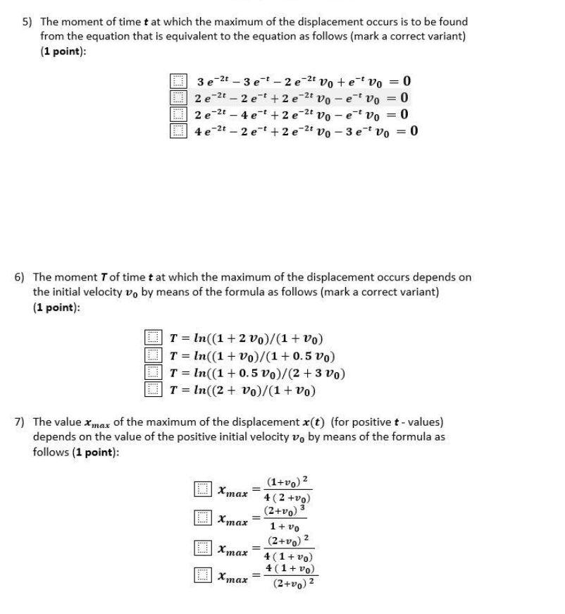 Solved Problem #2 The displacement x(t) of a cart that is a | Chegg.com