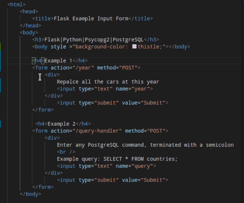 Solved The above code is written in html. Please write the | Chegg.com