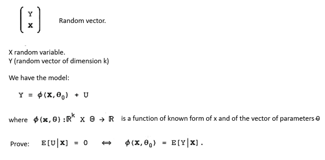 Solved (YX) Random vector. X random variable. Y (random | Chegg.com