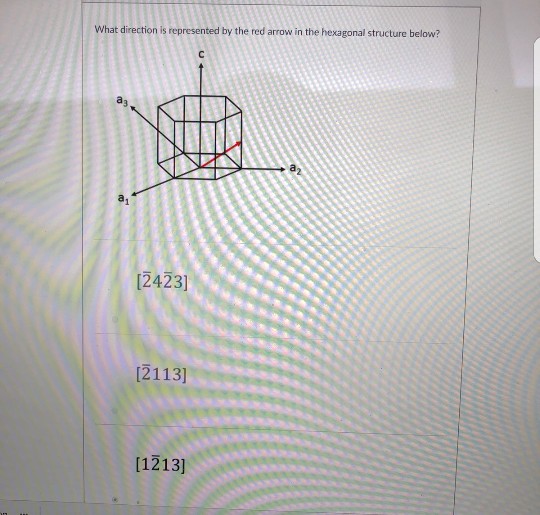 Solved What direction is represented by the red arrow in the | Chegg.com