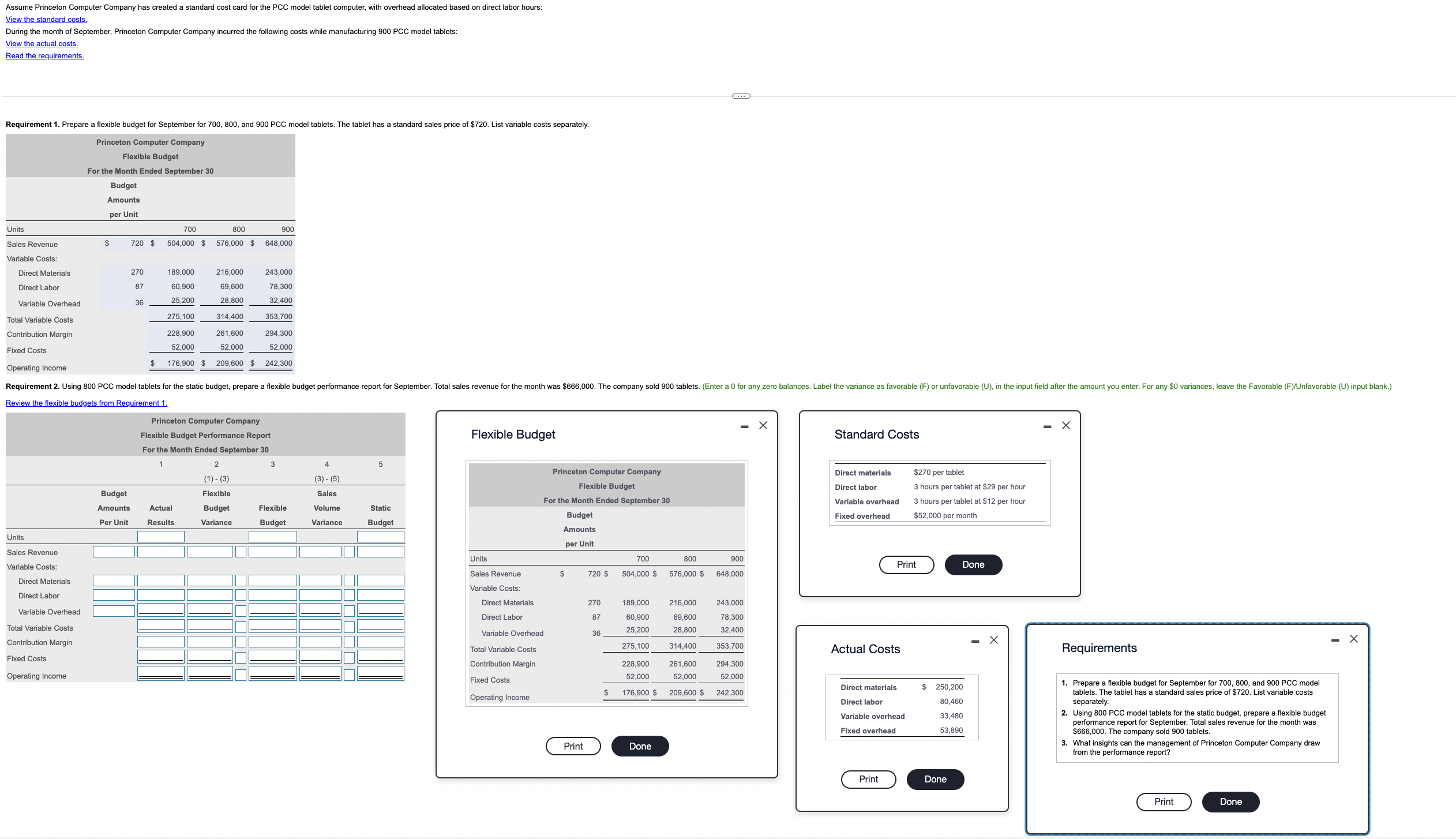 Assume Princeton Computer Company has created a | Chegg.com