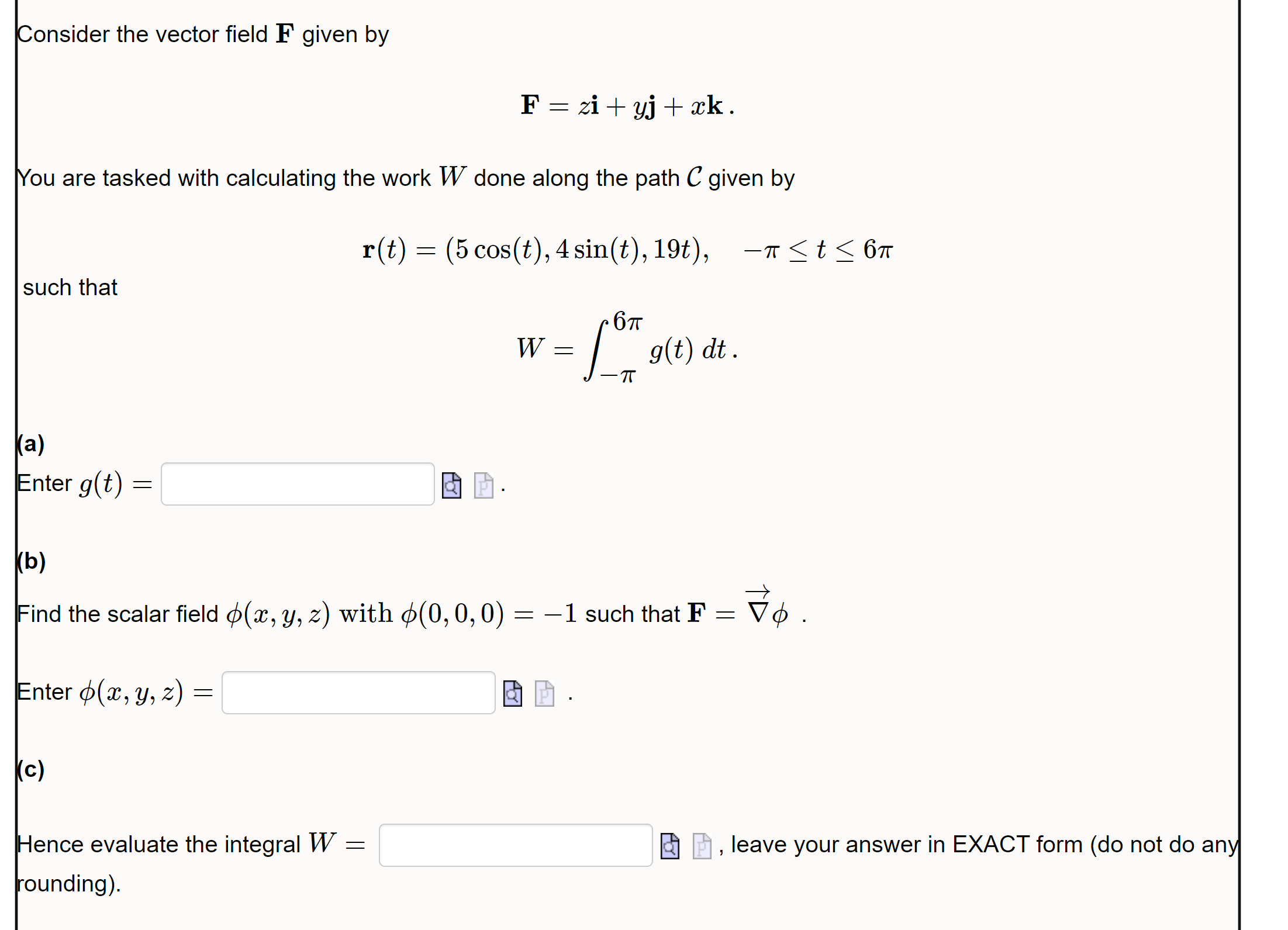 Solved Consider the vector field \\( \\mathbf{F} \\) given | Chegg.com
