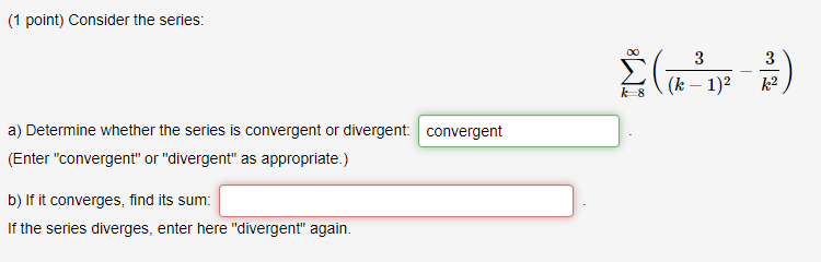 Solved 6" is monotonic. (1 point) We want to determine if | Chegg.com