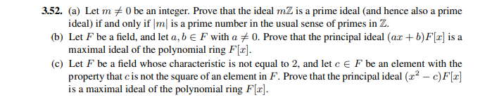 Solved 3.52. (a) Let m =0 be an integer. Prove that the | Chegg.com