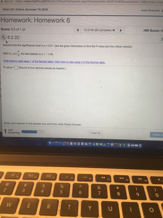 Solved ? Secure https://www.mathxl.com/St rHomework.aspx | Chegg.com