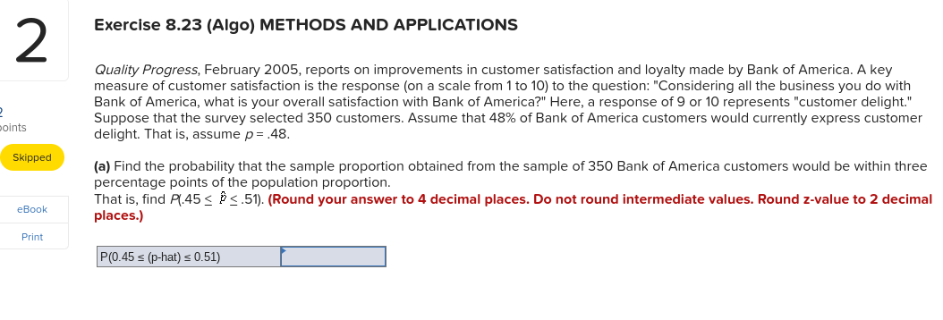 Solved Exercise 8.23 (Algo) METHODS AND APPLICATIONS Quality | Chegg.com