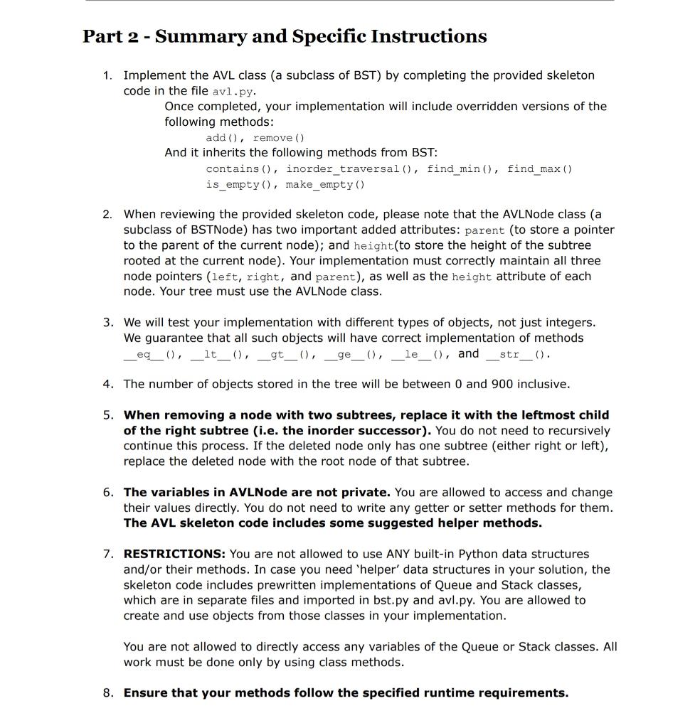Solved Need help with add and remove functions. Please do | Chegg.com