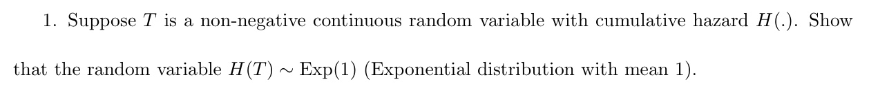 Solved non-negative continuous random variable with | Chegg.com