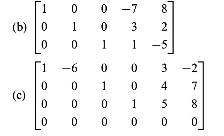 Solved In Exercises 3–4, suppose that the augmented matrix | Chegg.com