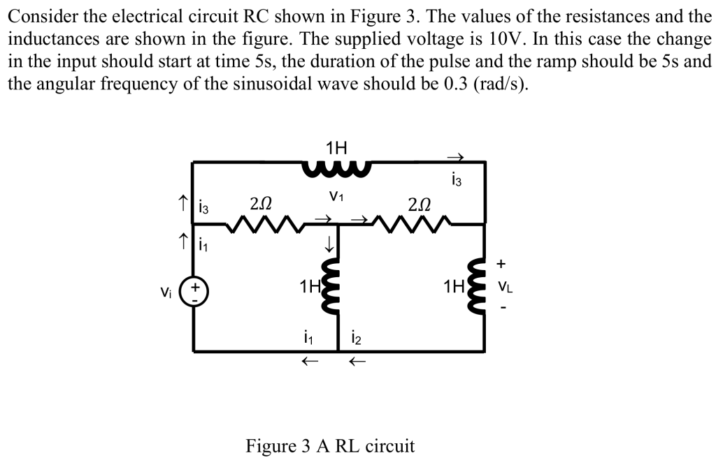 Solved Consider the electrical circuit RC shown in Figure 3. | Chegg.com