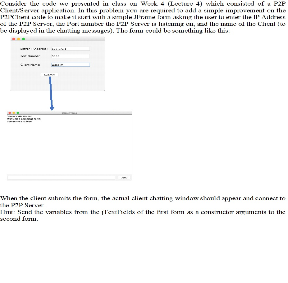 Consider the code we presented in class on Week 4 | Chegg.com