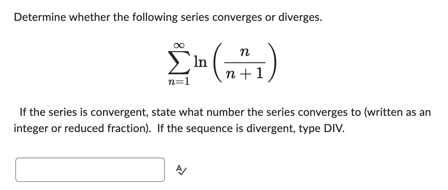 Solved Determine whether the following series converges or | Chegg.com