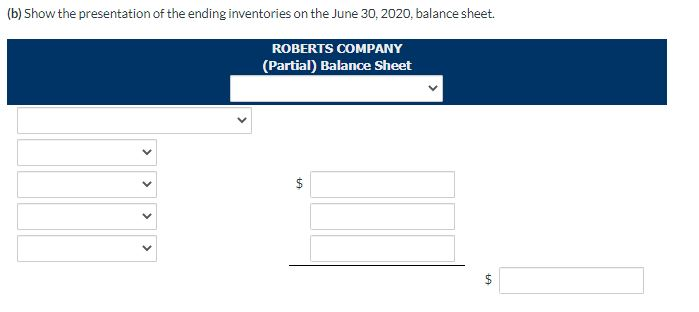 Solved An analysis of the accounts of Roberts Company | Chegg.com