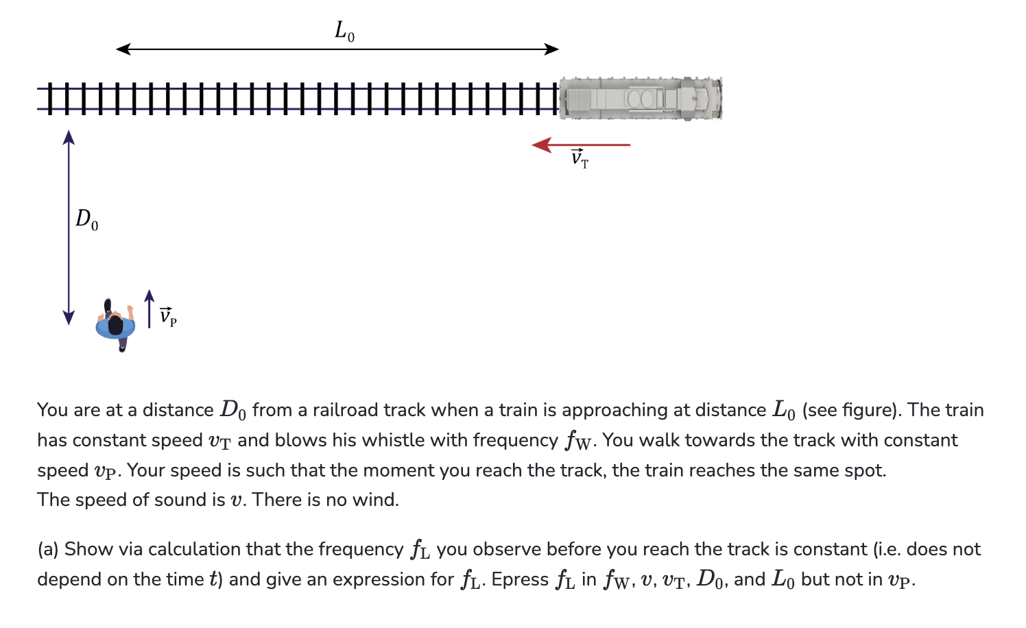 Solved The Doppler equation as given in Young and Freedman, | Chegg.com