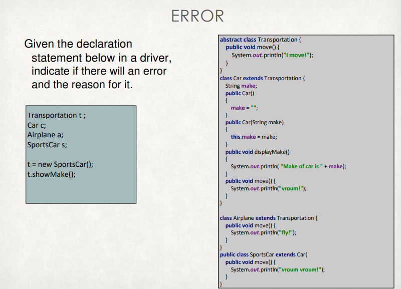 Solved \begin{tabular}{l} Given the declaration \\ statement | Chegg.com