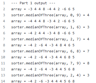 Solved Quicksort Lab C++ Briefing: In this lab, you will | Chegg.com
