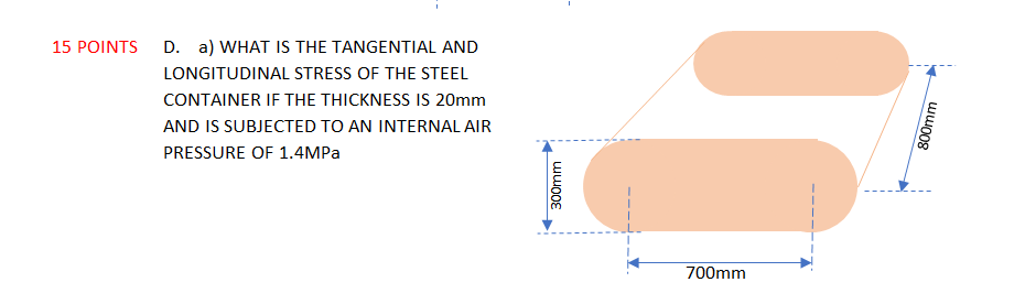 Solved D. a) WHAT IS THE TANGENTIAL AND | Chegg.com