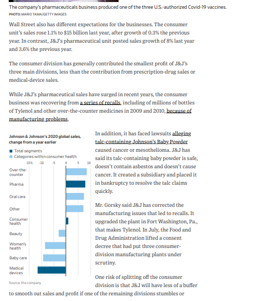 Solved By Jonathan D. Rockoff Follow. and Peter Loftus | Chegg.com
