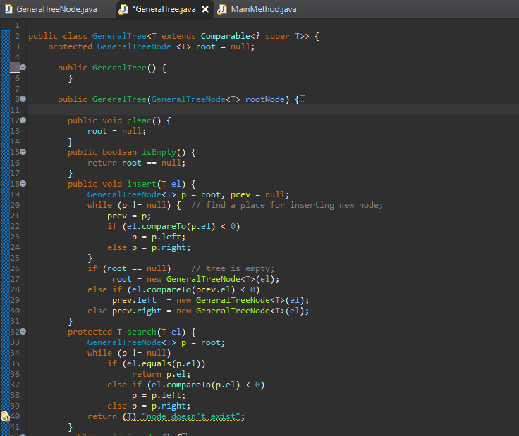 in java , Binary Search Trees, I have the following | Chegg.com