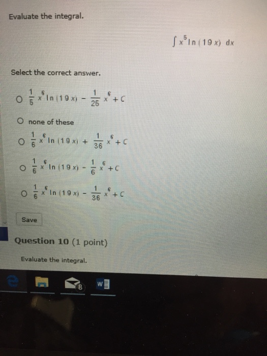 Solved Evaluate the integral. f cos 2x dx Select the correct | Chegg.com