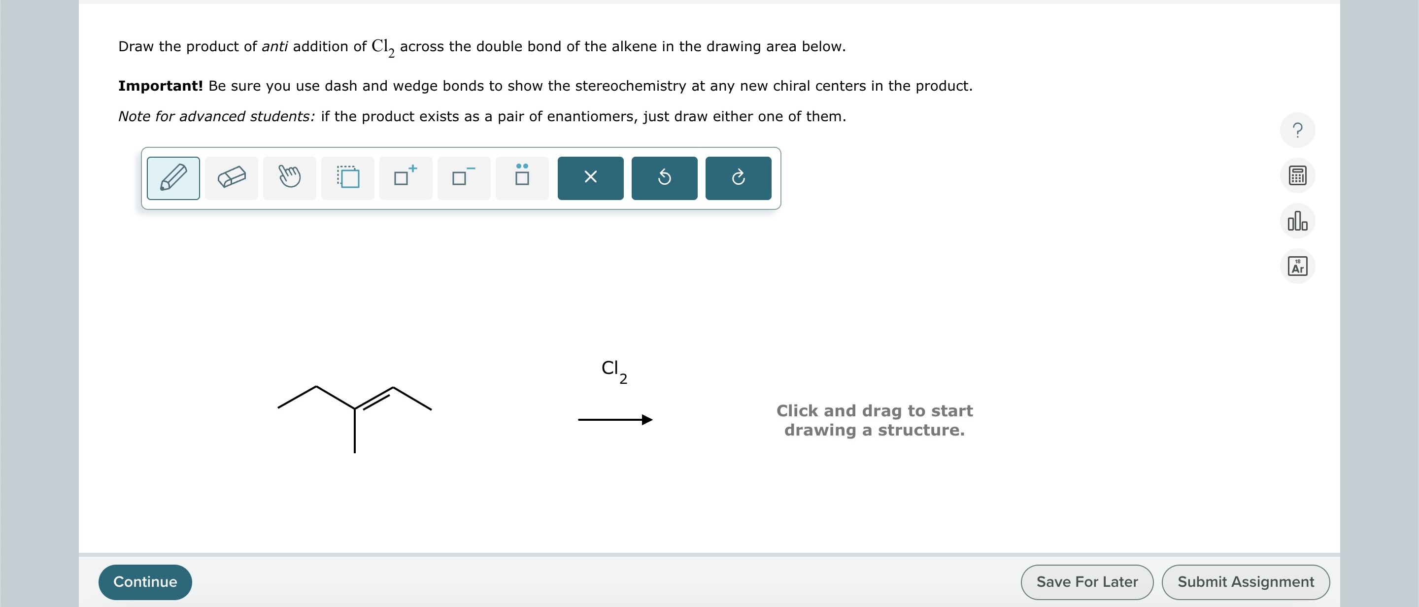 Solved Draw the product of anti addition of | Chegg.com
