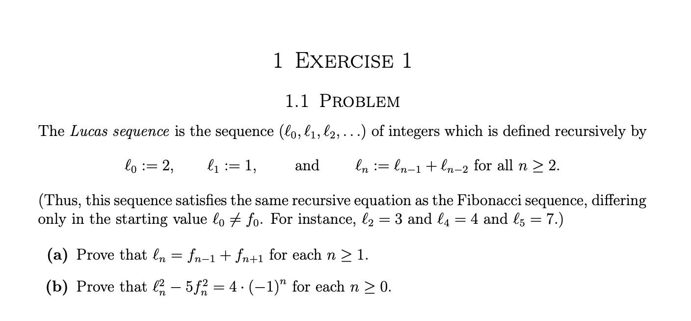 The Lucas Sequence Is The Sequence ℓ0 ℓ1 ℓ2 