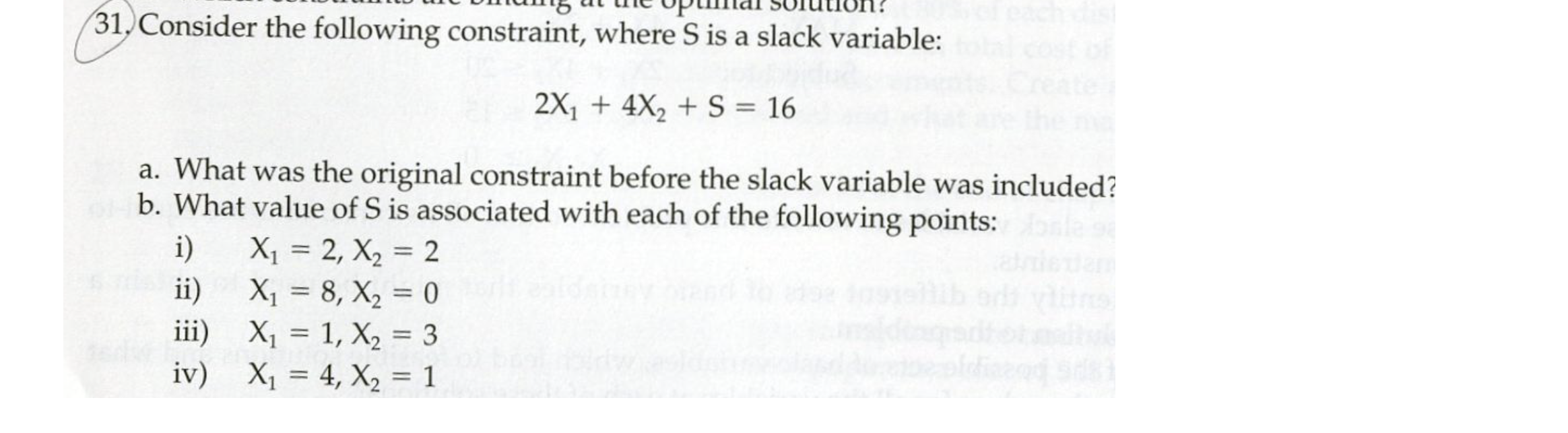 Solved Consider the following constraint, where S ﻿is a | Chegg.com