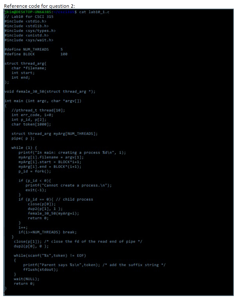 Solved The C programs shown below. In this C program, | Chegg.com