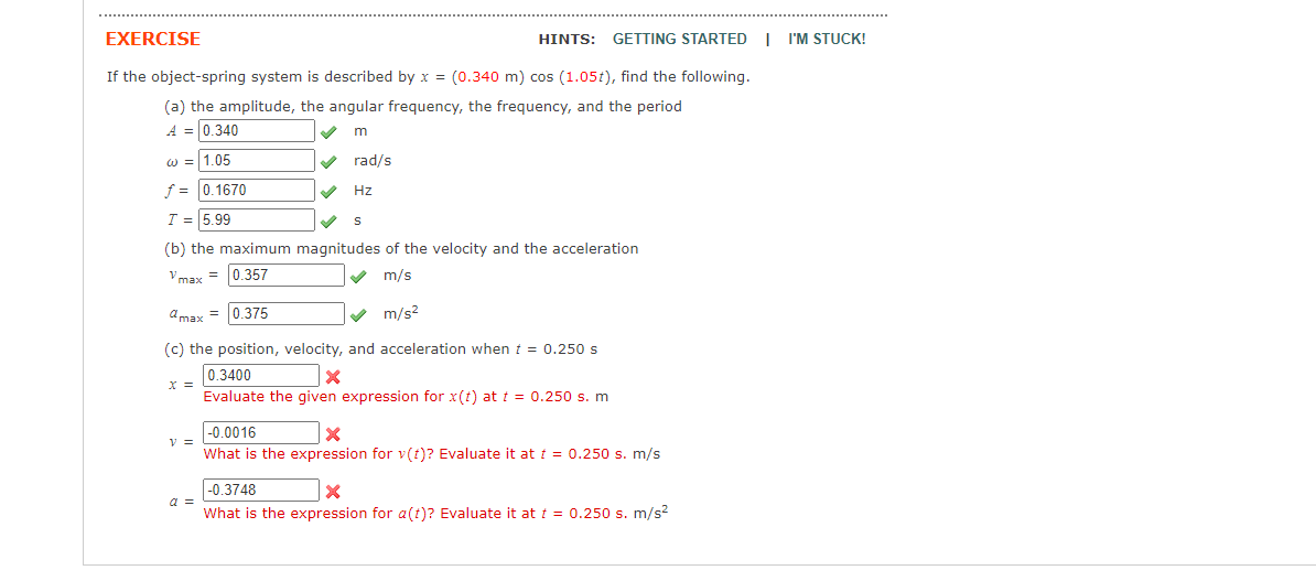 Solved EXERCISE HINTS: GETTING STARTED I'M STUCK! If the | Chegg.com