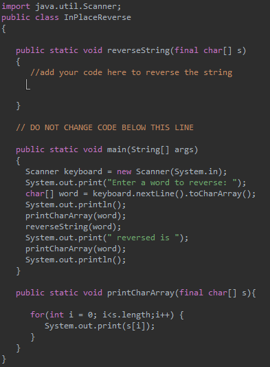 Solved * Example 1: * program input: hello * method | Chegg.com