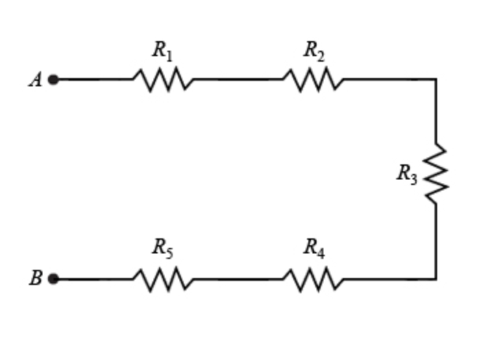 Solved R R2 w A R3 Rs RA Be For the circuit shown in | Chegg.com